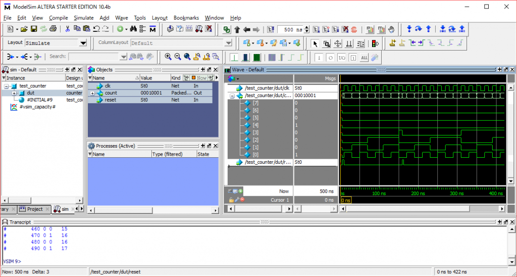FPGA Verilog / Altera ModelSim | DECODE
