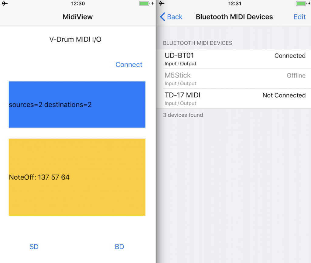 BLE MIDI I/O – DECODE X NET